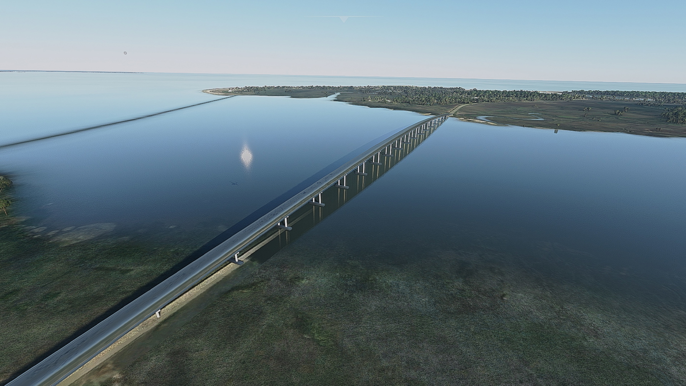 Harbor River Bridge, SC, USA for Microsoft Flight Simulator | MSFS
