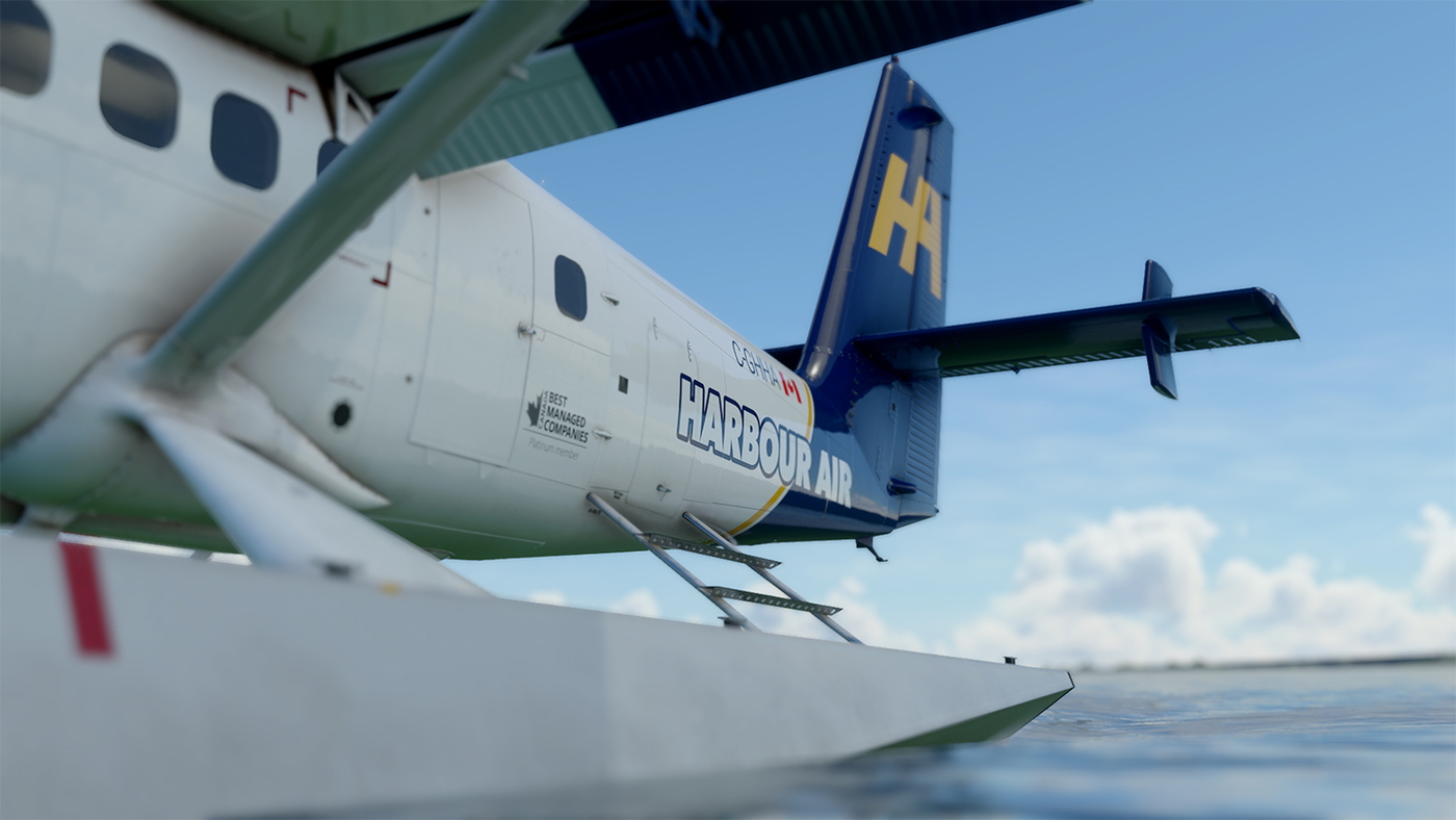 Harbour Air DH6 300 Floats Pax Twin Otter livery 8K. Requested. 对于 ...