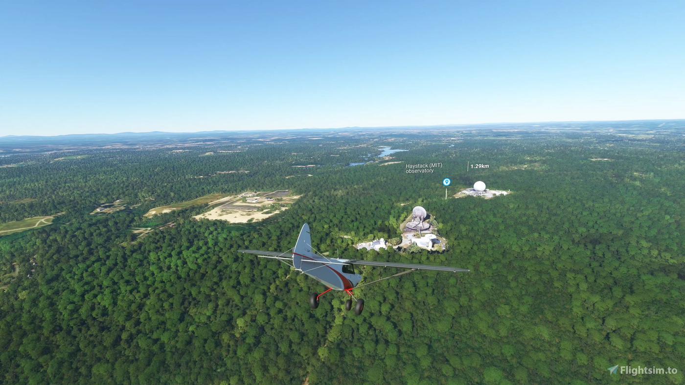 Haystack observatory (observatory of the MIT) for Microsoft Flight ...