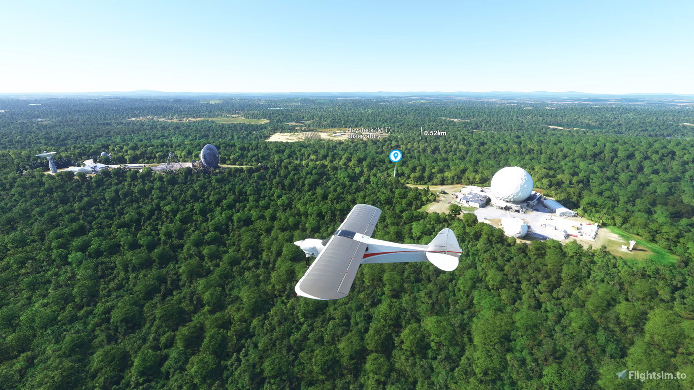 Haystack observatory (observatory of the MIT) for Microsoft Flight ...