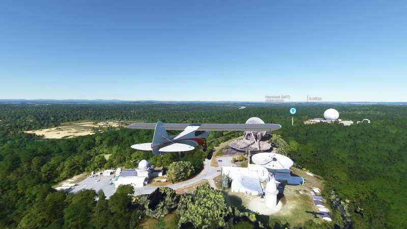Haystack observatory (observatory of the MIT) for Microsoft Flight ...