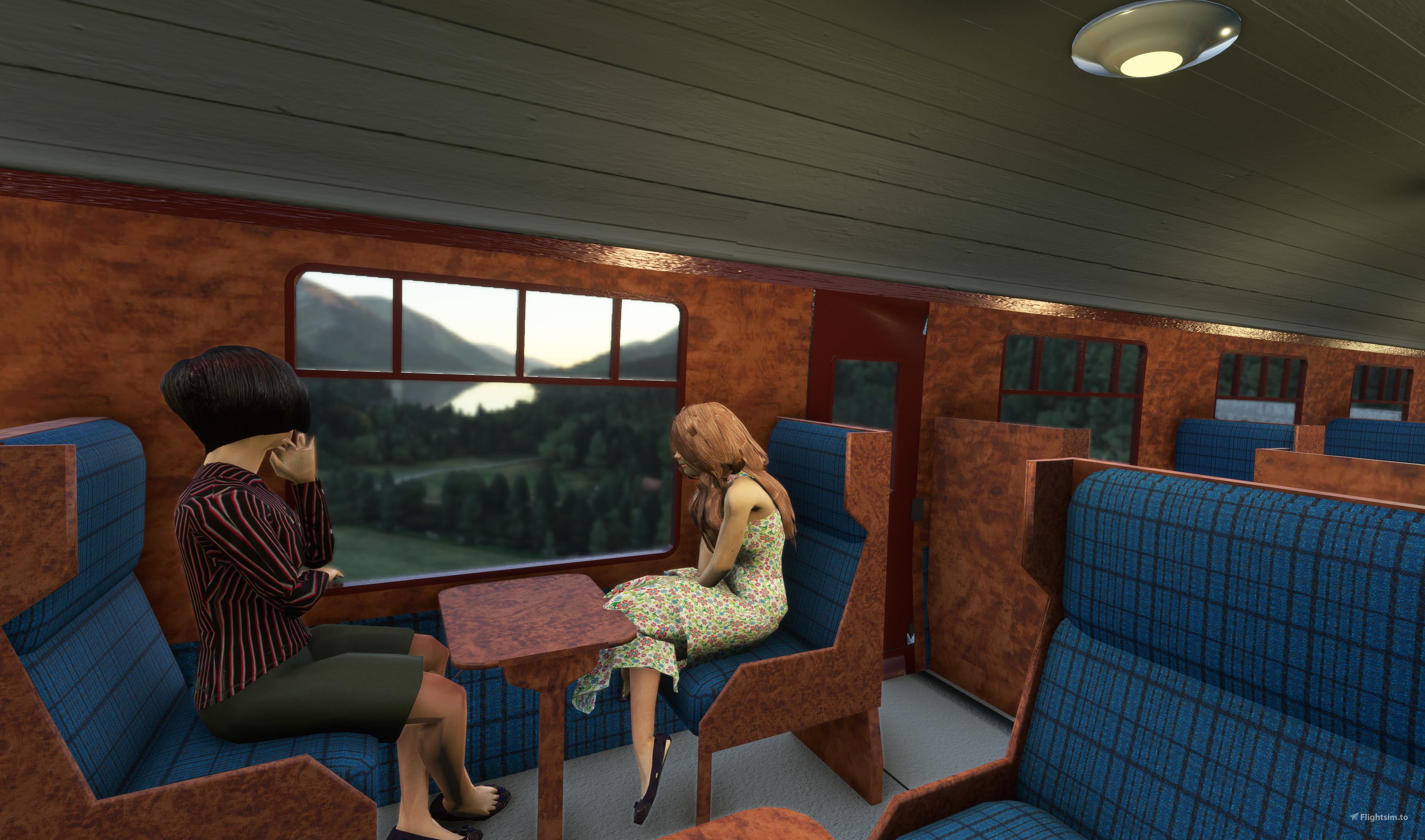 Hogwarts Express Interior