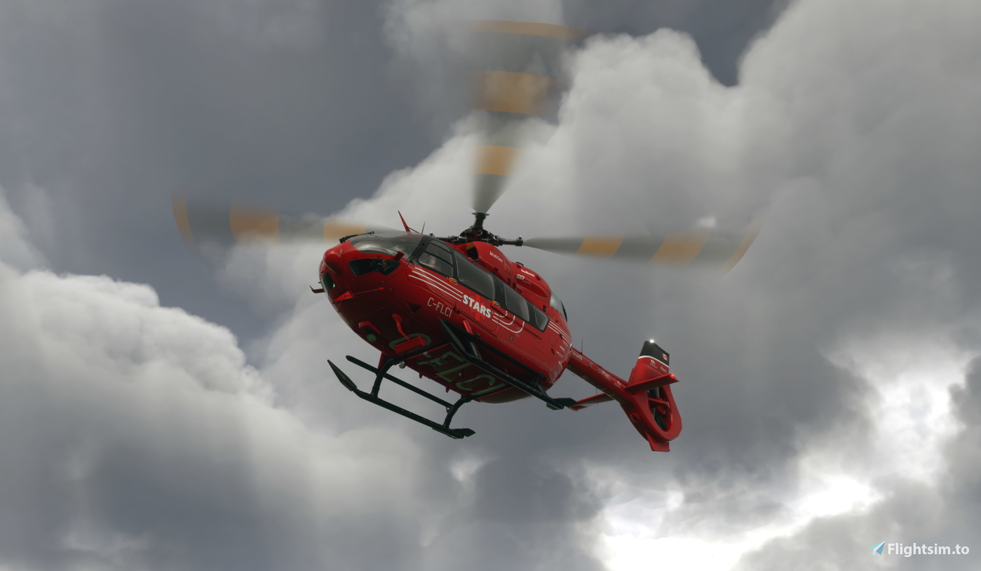 HPG Airbus H145 STARS Air Ambulance C-FLCI Livery (Real, 8K, HEMS ...