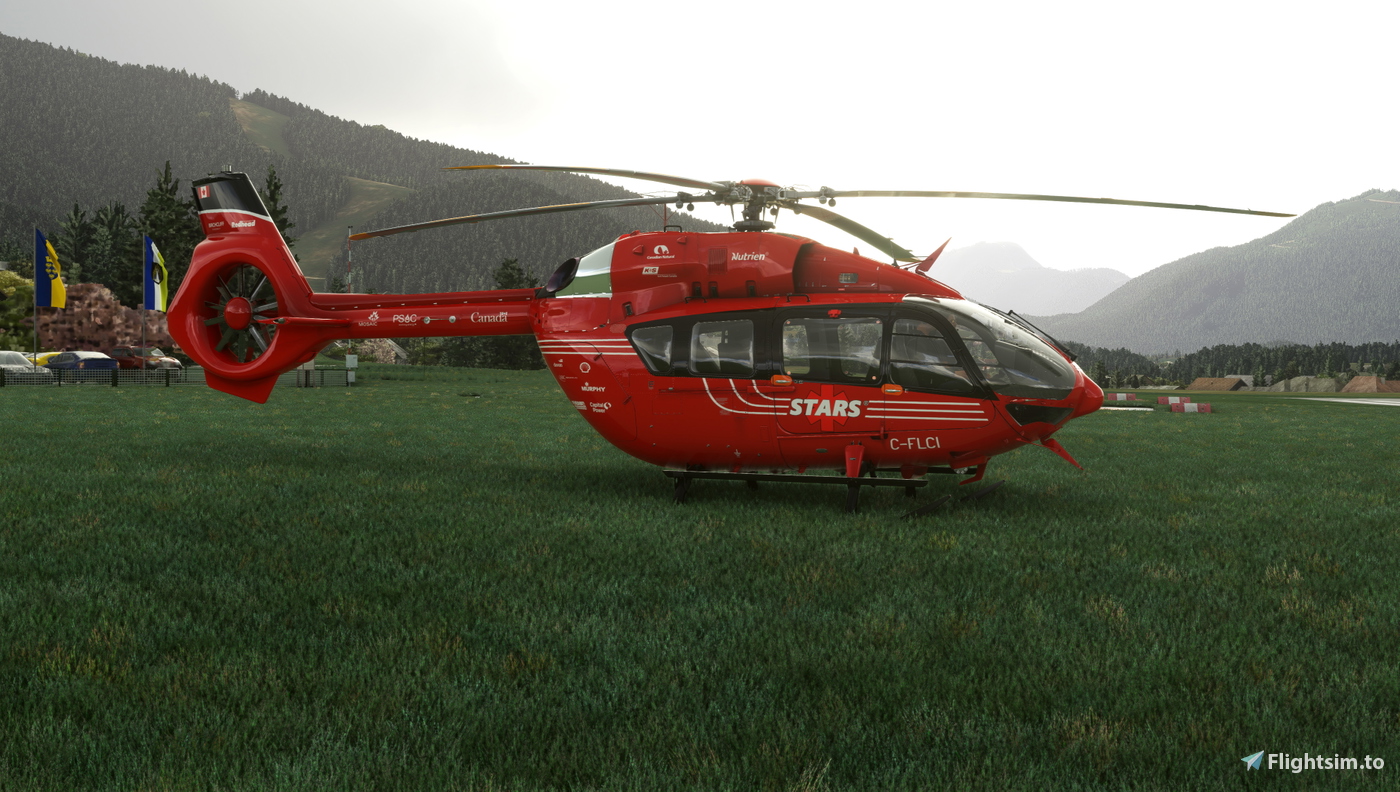 HPG Airbus H145 STARS Air Ambulance C-FLCI Livery (Real, 8K, HEMS ...