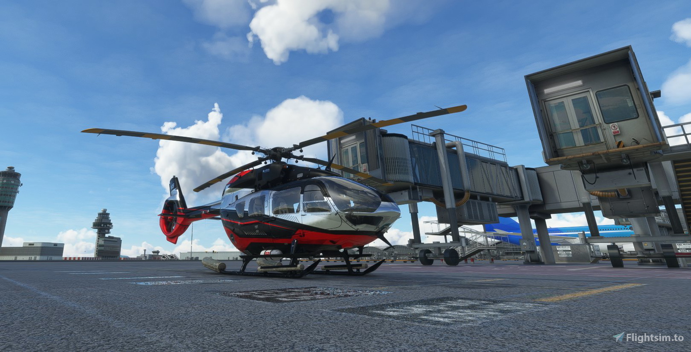 HPG H145 CLASSIC LIVERY(Based on the H135 Livery) für Microsoft Flight ...