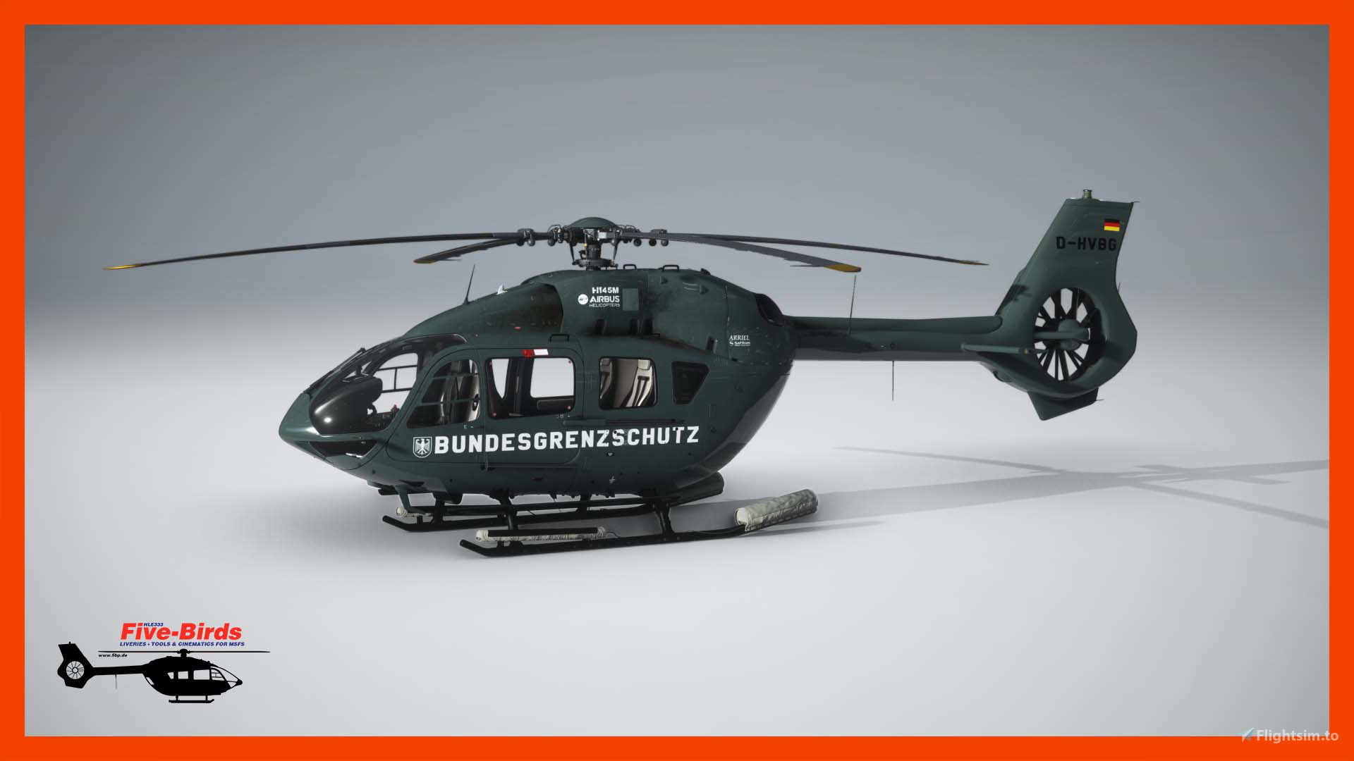 HPG H145 Base Pack Livery - BGS (former German Federal Border Guard ...
