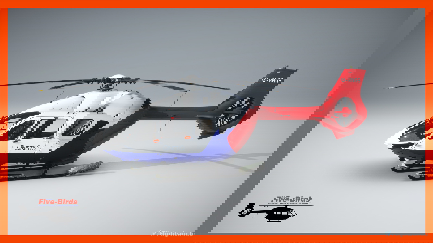 HPG H145 Base Pack Livery - QinetiQ Defence Company G-RNGS - CIV/LUX ...