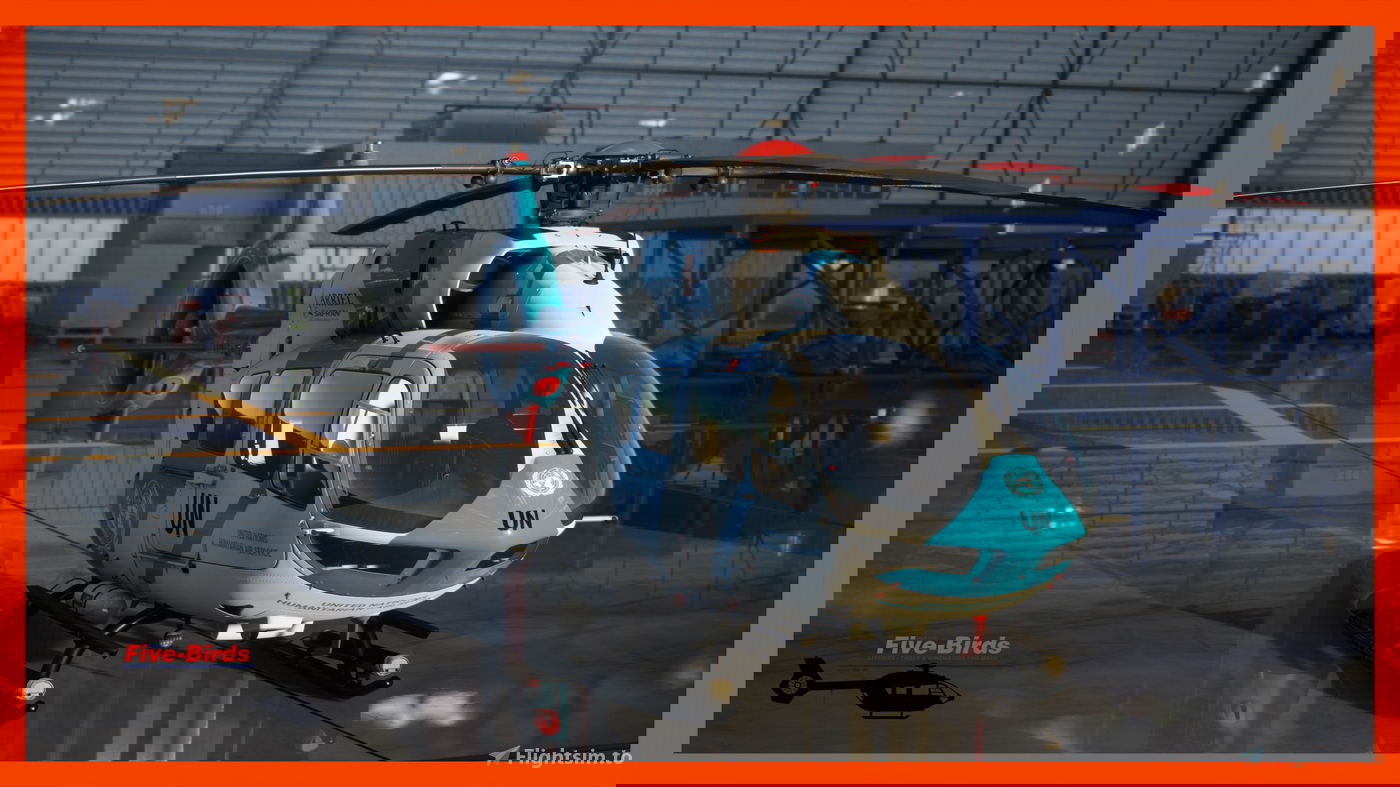 HPG H145 Base and AP Livery - United Nations - Peacekeeper Concept ...