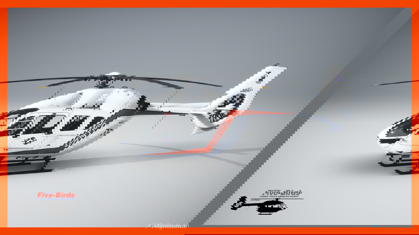 HPG H145 Base Pack Livery - United States Naval Test Pilot School ...