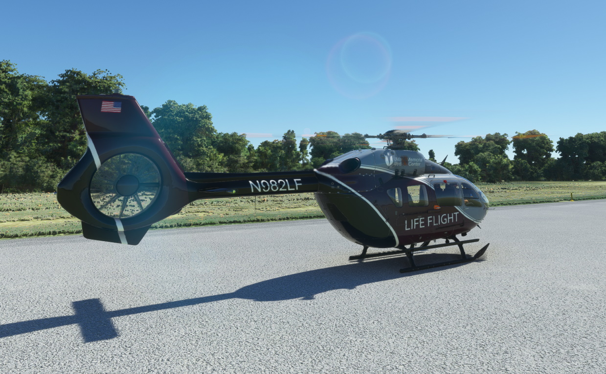 HPG H145 UMASS Life Flight B10 pour Microsoft Flight Simulator | MSFS