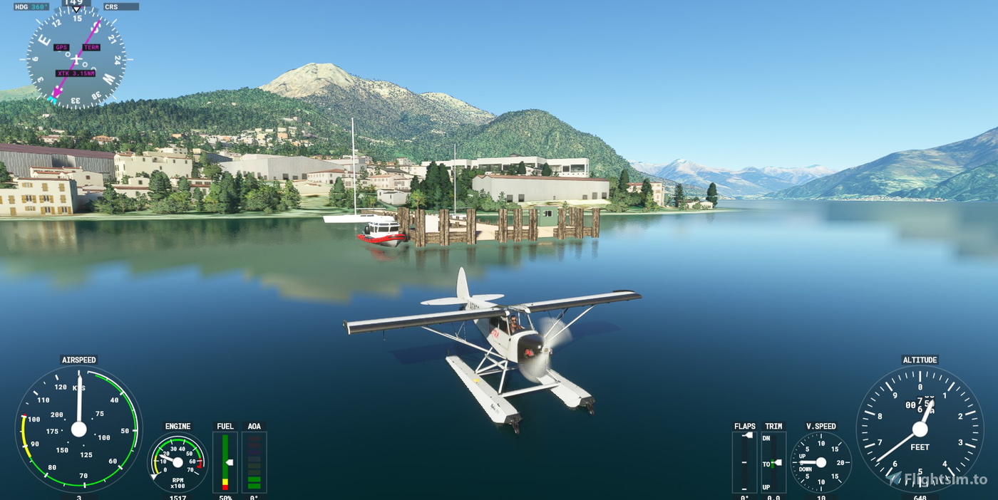 Italian Lakes - Moving Boats & Floatplane Airports for Microsoft Flight ...