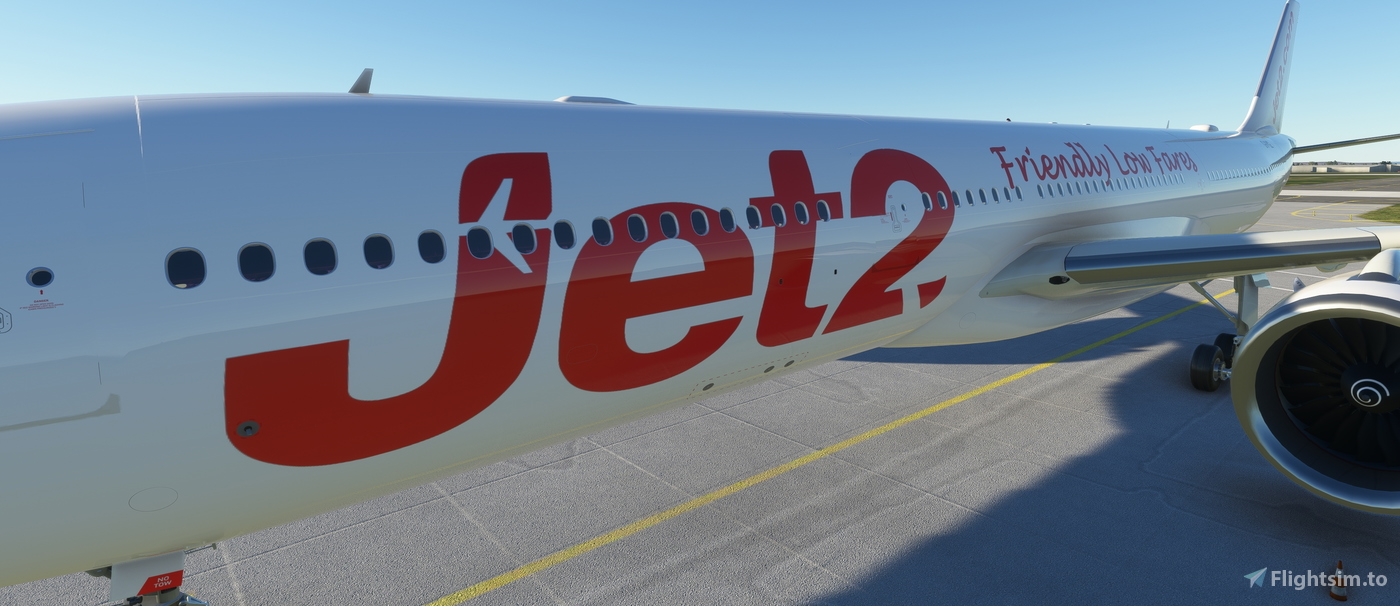 Jet2 (Lease) 'G-VYGL | Headwind A330-900 | 8K for Microsoft Flight ...