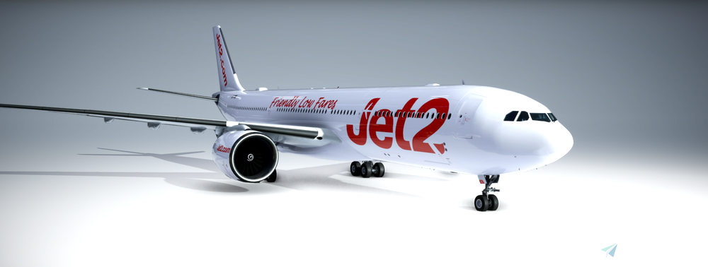 Jet2 (Lease) 'G-VYGL | Headwind A330-900 | 8K for Microsoft Flight ...
