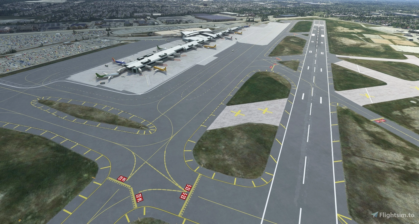 KBUF - Buffalo Niagara International Airport for Microsoft Flight ...