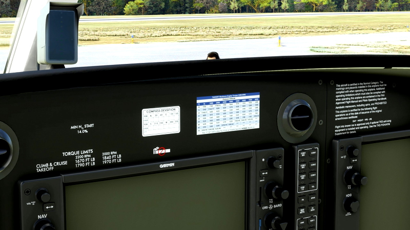 Threads - Kodiak 100 - Cockpit Charts for Microsoft Flight Simulator | MSFS