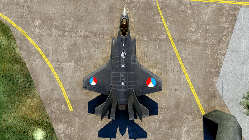 Koninklijke Luchtmacht F35A High Visibility for Microsoft Flight ...