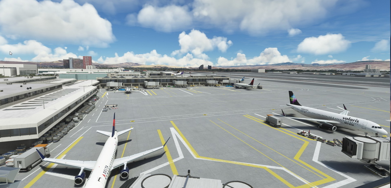 KRNO Reno-Tahoe International for Microsoft Flight Simulator | MSFS