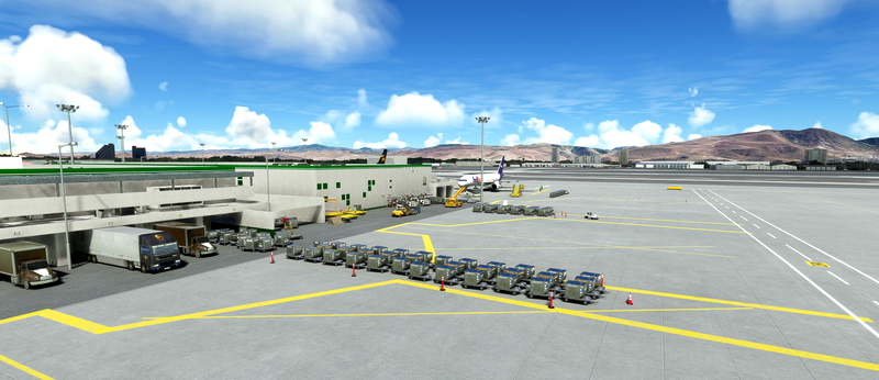 KRNO Reno-Tahoe International for Microsoft Flight Simulator | MSFS