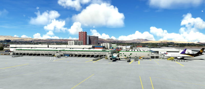 KRNO Reno-Tahoe International for Microsoft Flight Simulator | MSFS