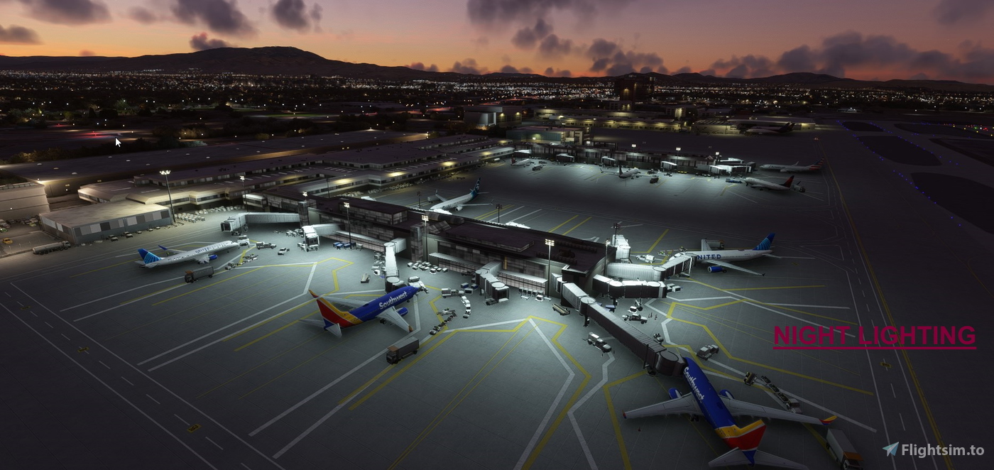 KRNO Reno-Tahoe International for Microsoft Flight Simulator | MSFS