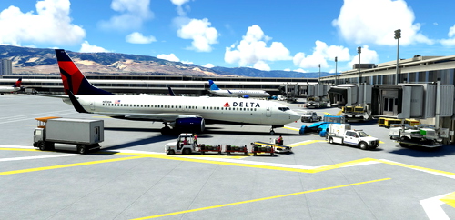KRNO Reno-Tahoe International for Microsoft Flight Simulator | MSFS