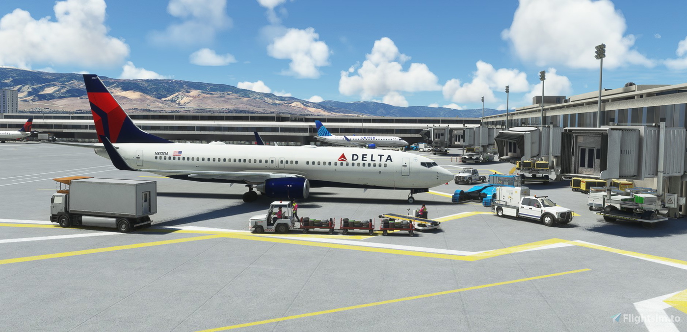 KRNO Reno-Tahoe International for Microsoft Flight Simulator | MSFS