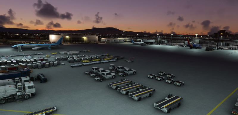KRNO Reno-Tahoe International for Microsoft Flight Simulator | MSFS