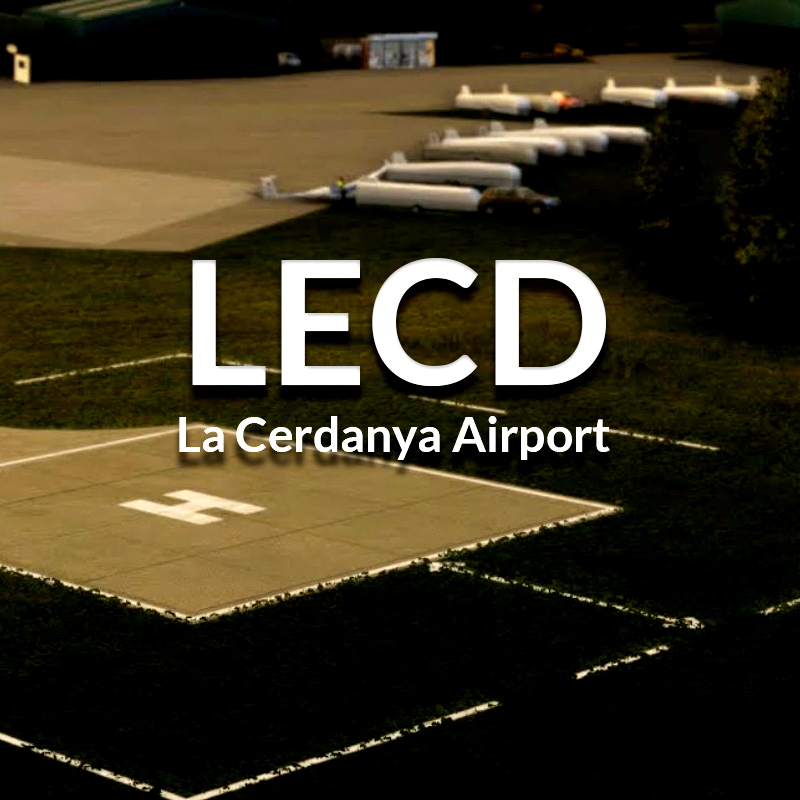 Footage Designs » LECD - La Cerdanya Airport » Microsoft Flight Simulator