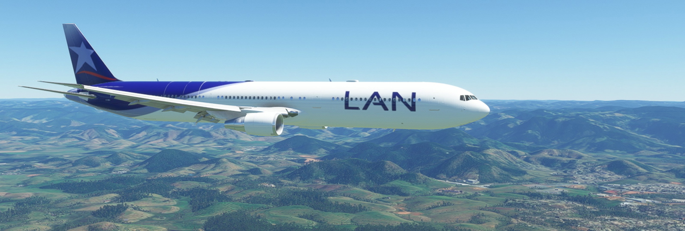 LAN 767-400 for Microsoft Flight Simulator | MSFS