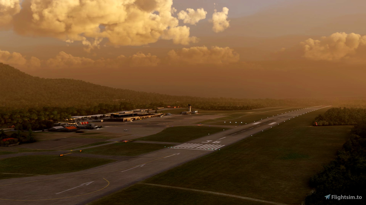 Vref Simulations - LFKC Calvi Sainte-Catherine Airport for MSFS
