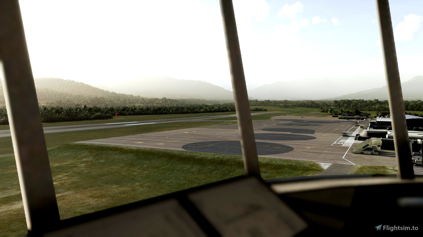 Vref Simulations - LFKC Calvi Sainte-Catherine Airport for MSFS