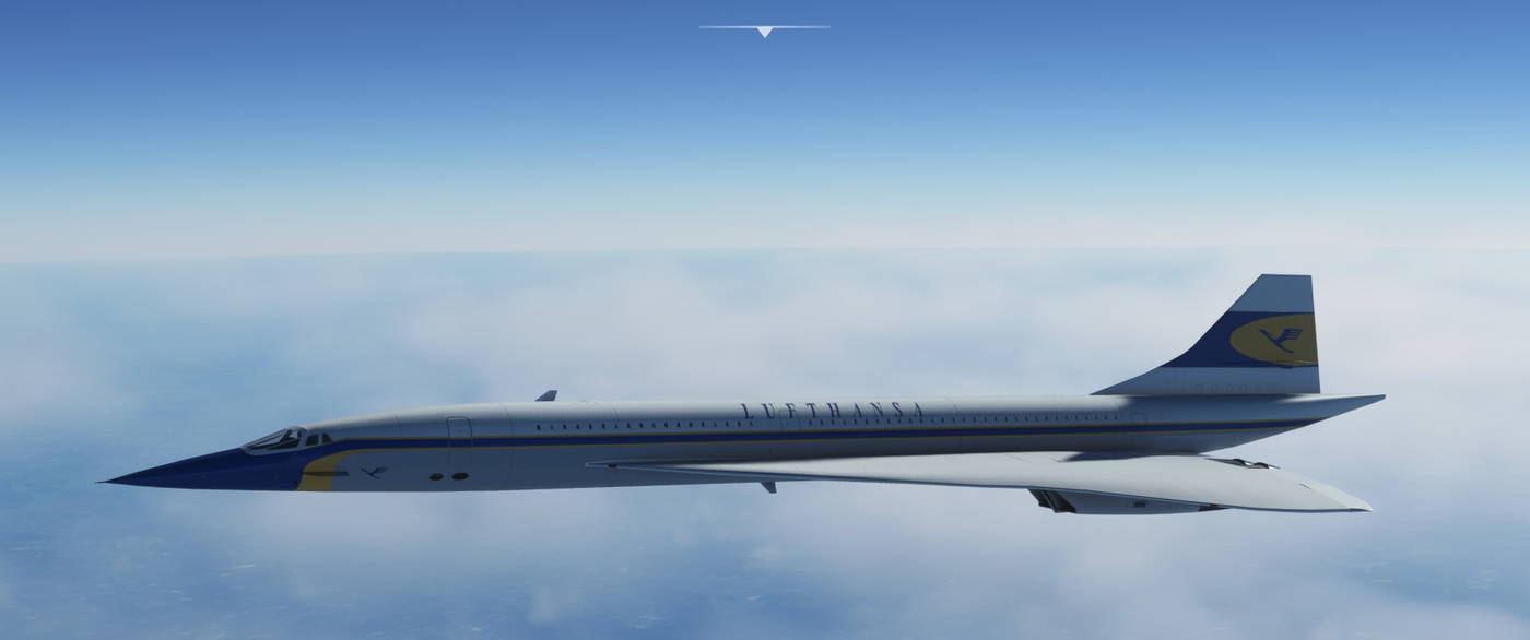 Livery DCDesigns Concorde Lufthansa Retro Fictional (2K WIP) for ...