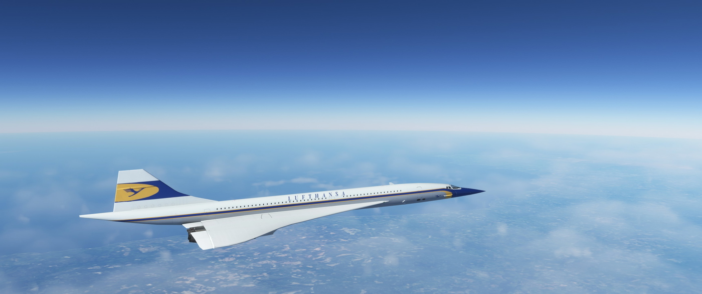 Livery DCDesigns Concorde Lufthansa Retro Fictional (2K WIP) for ...