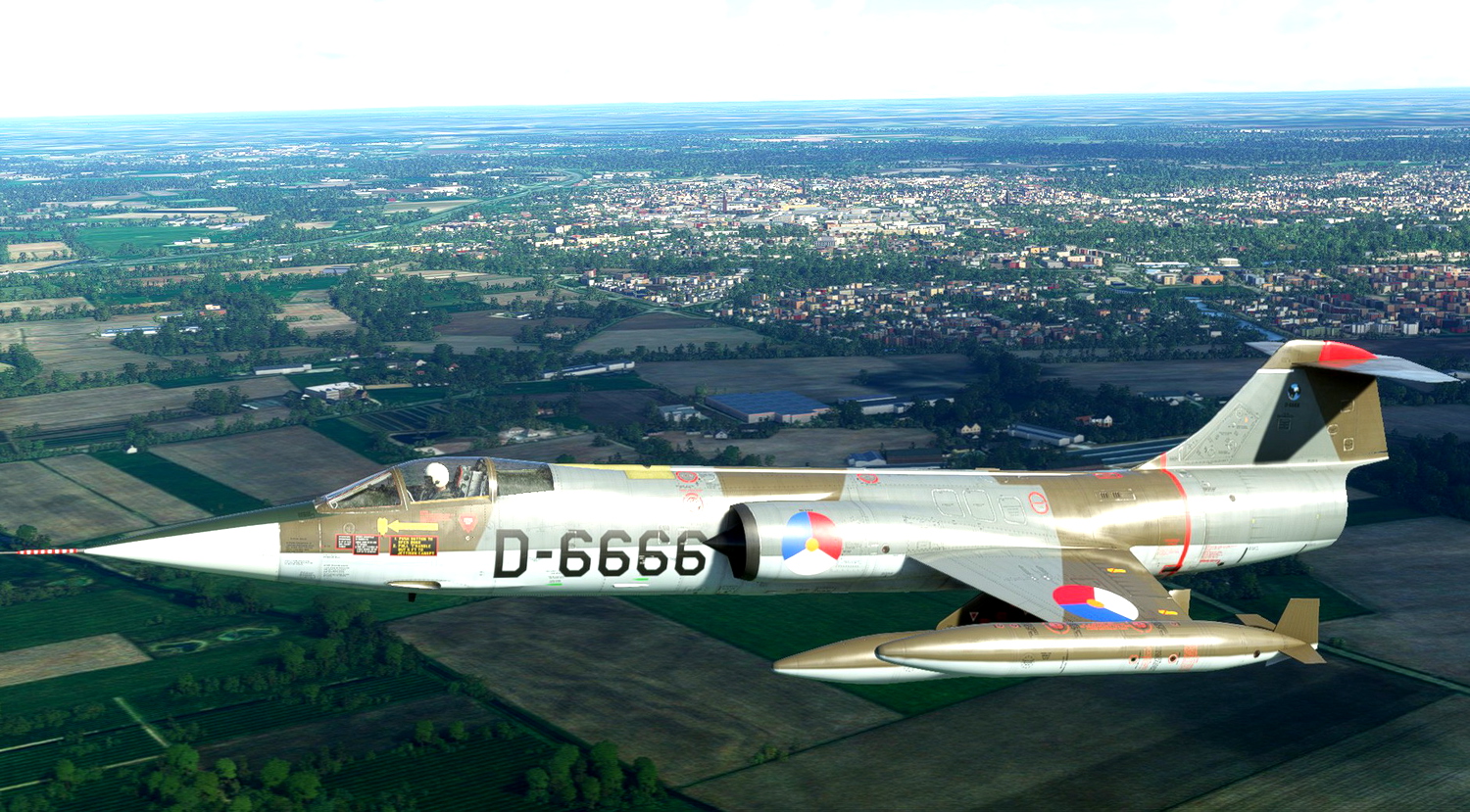 Lockheed F-104 Starfighter Liveries for Microsoft Flight Simulator ...
