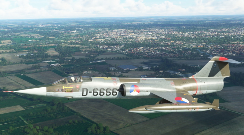 Lockheed F-104 Starfighter Liveries for Microsoft Flight Simulator | MSFS