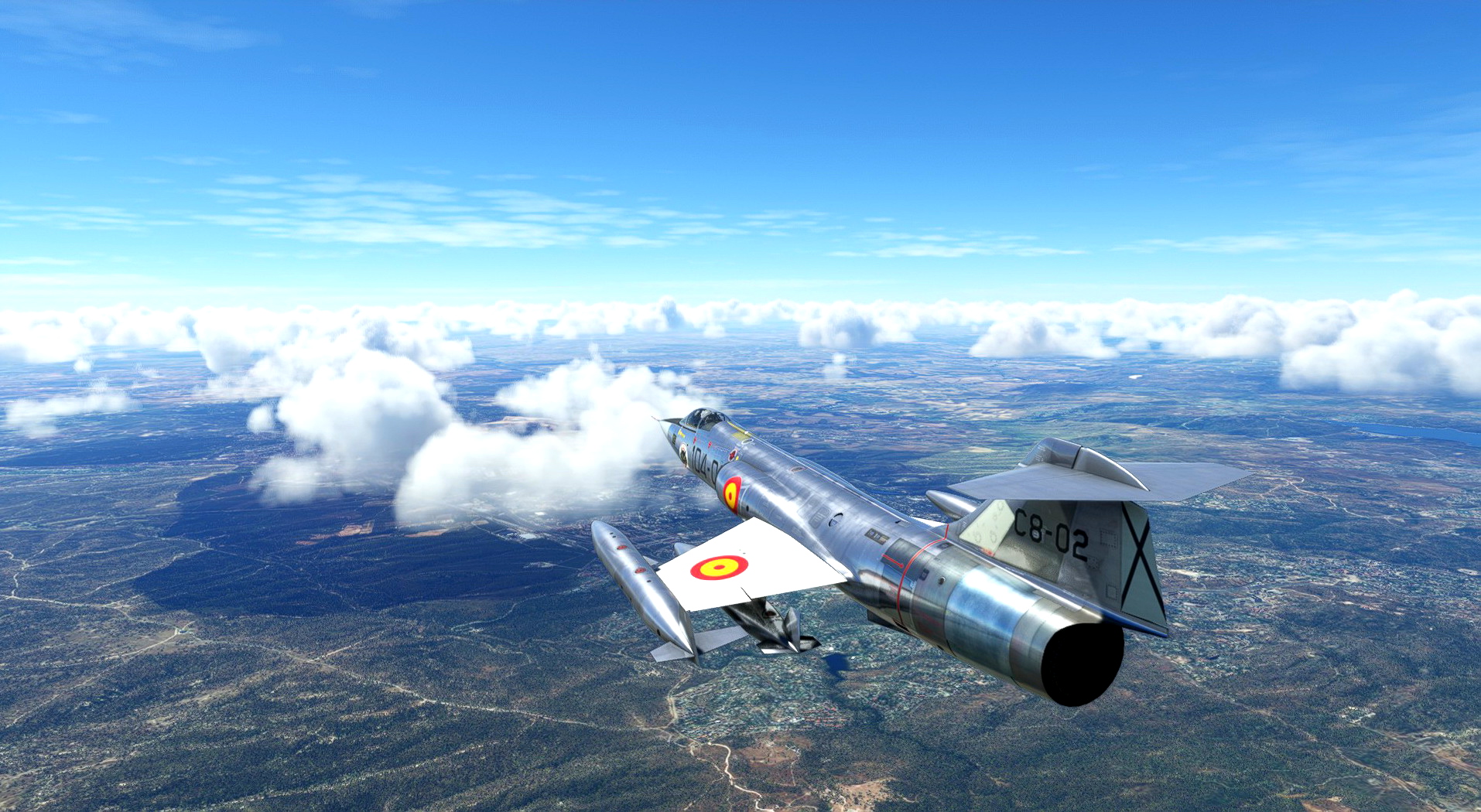Lockheed F-104 Starfighter Liveries för Microsoft Flight Simulator ...