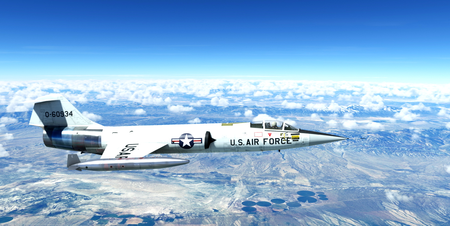 Lockheed F-104 Starfighter Liveries for Microsoft Flight Simulator ...