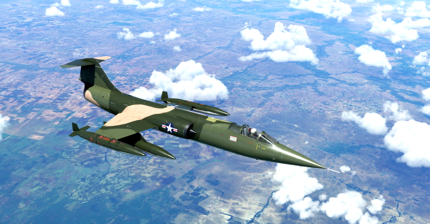 Lockheed F-104 Starfighter Liveries for Microsoft Flight Simulator ...
