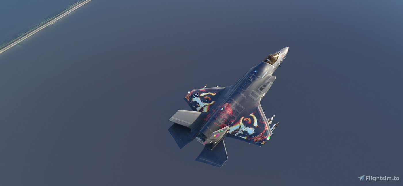 Lockheed Martin F-35B libery RedBaron Tiger for Microsoft Flight ...