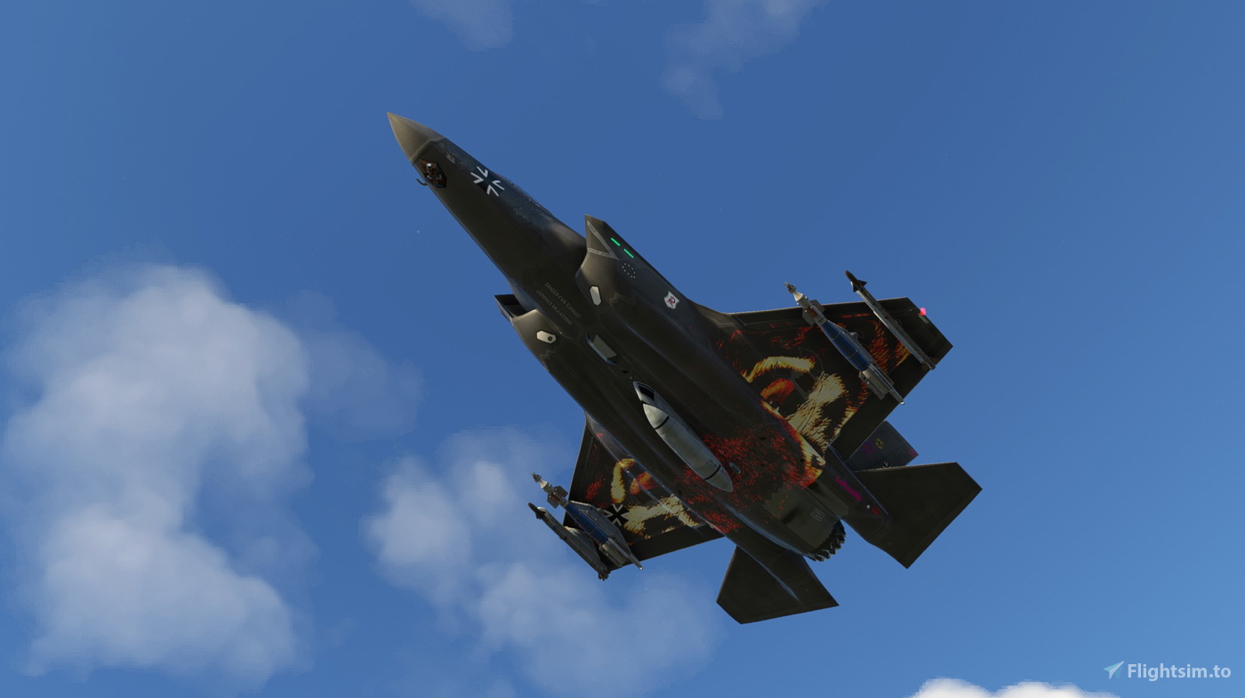 Lockheed Martin F-35B libery RedBaron Tiger for Microsoft Flight ...