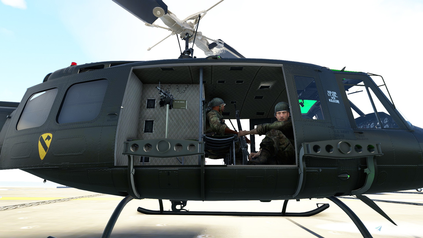 Lt. Colonel Kilgore's Huey UH-1 from the movie "Apocalypse Now" (2022 ...