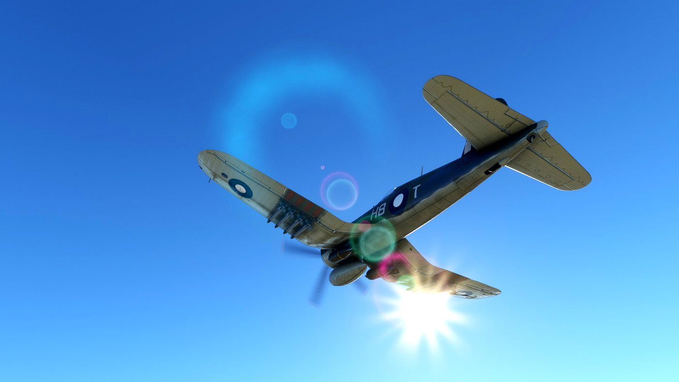 MilViz FG-1D Corsair Royal Navy Camoflage Livery » Microsoft Flight ...