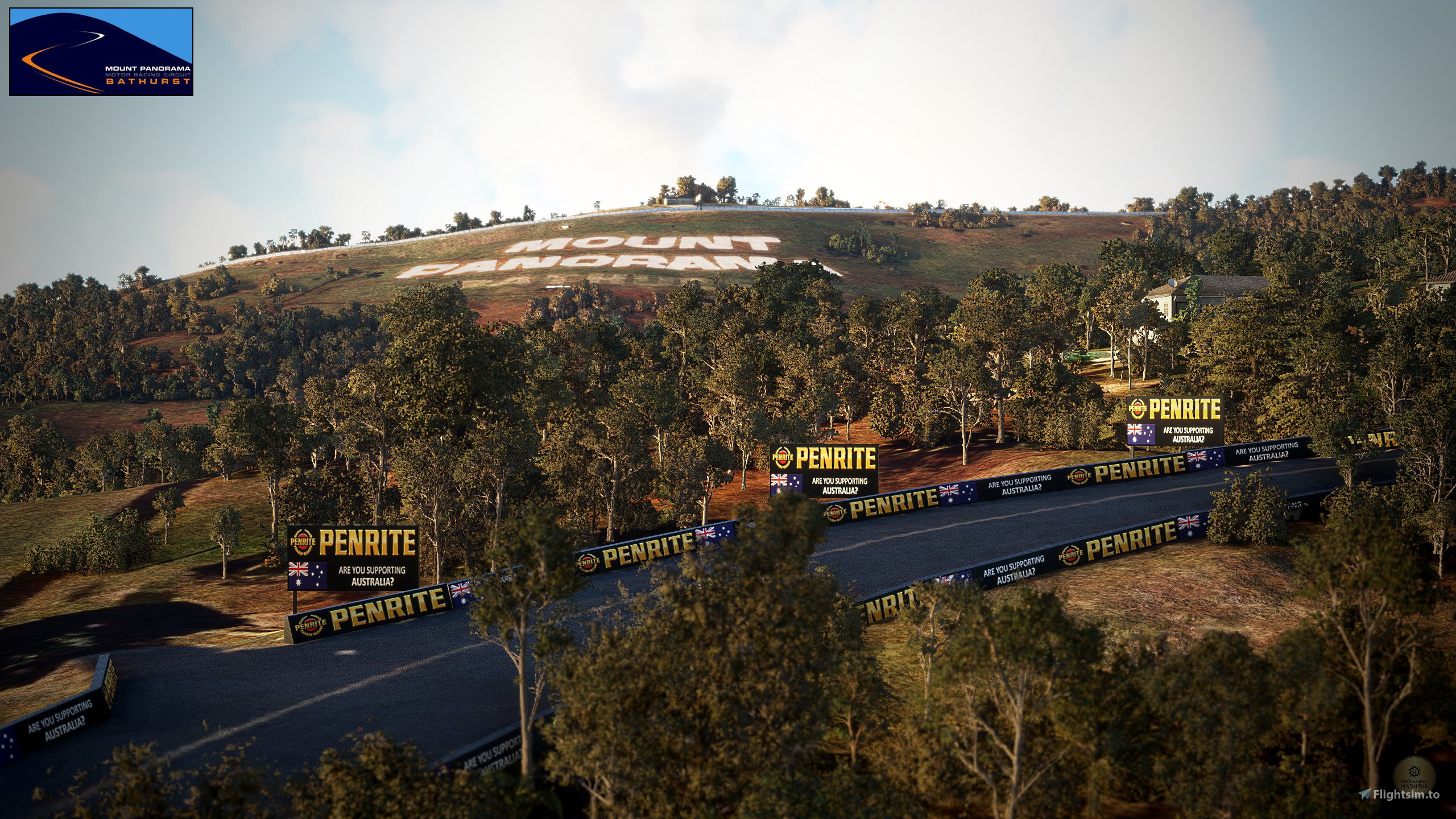 Mount Panorama Circuit & Heliport » Microsoft Flight Simulator