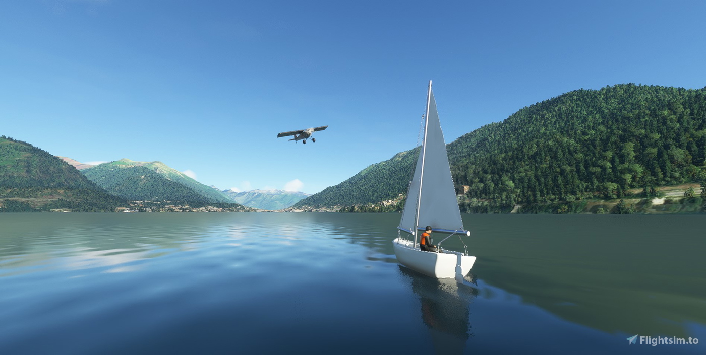 Moving Boats 3D Model Library for Microsoft Flight Simulator | MSFS