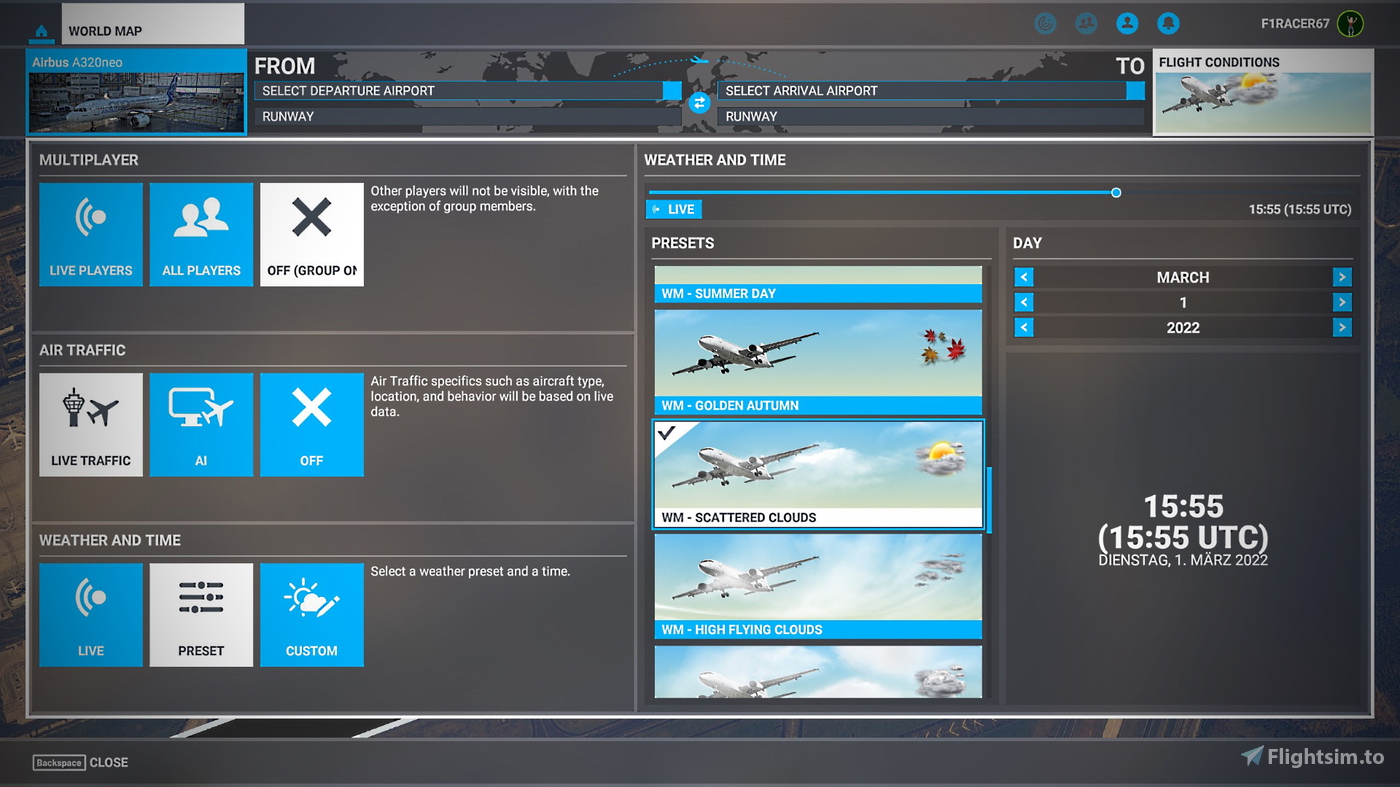 MS FS 2020 - Modern UI 2.0 for Microsoft Flight Simulator | MSFS