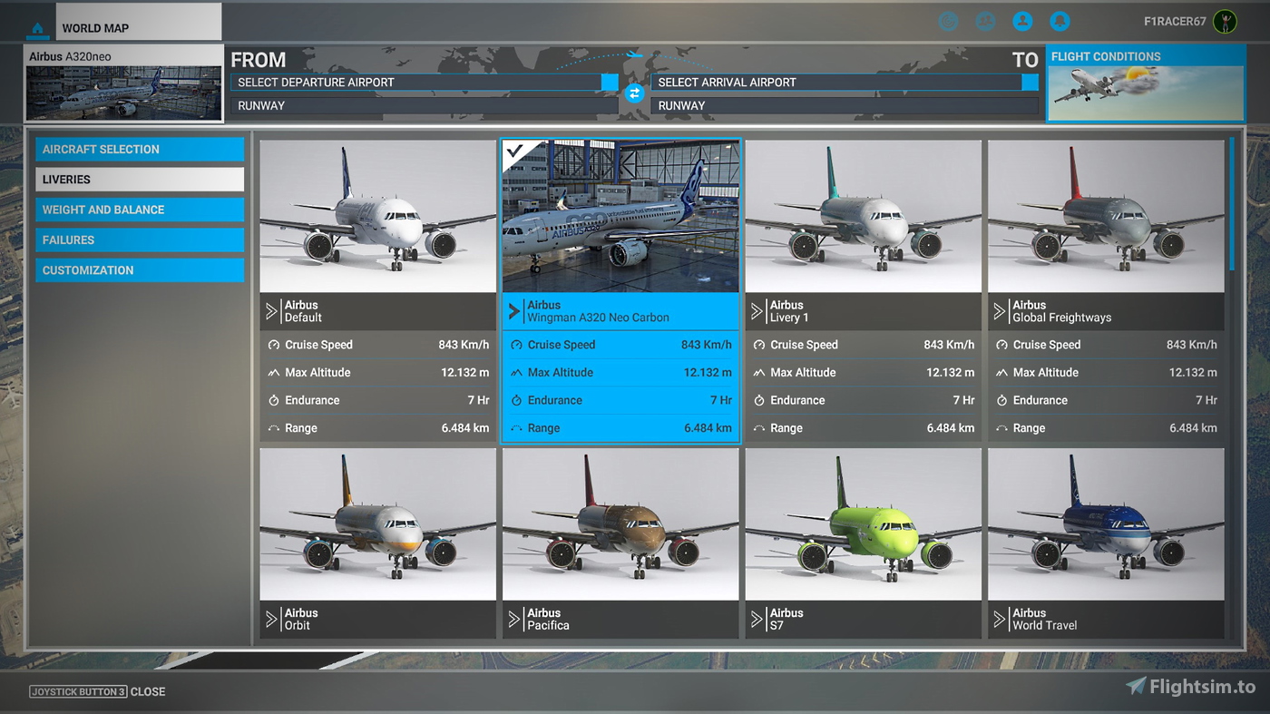 MS FS 2020 - Modern UI 2.0 for Microsoft Flight Simulator | MSFS
