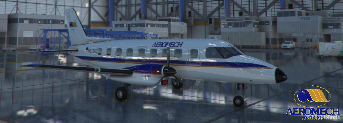 Nextgen Simulations EMB110P1 Aeromech for Microsoft Flight Simulator | MSFS