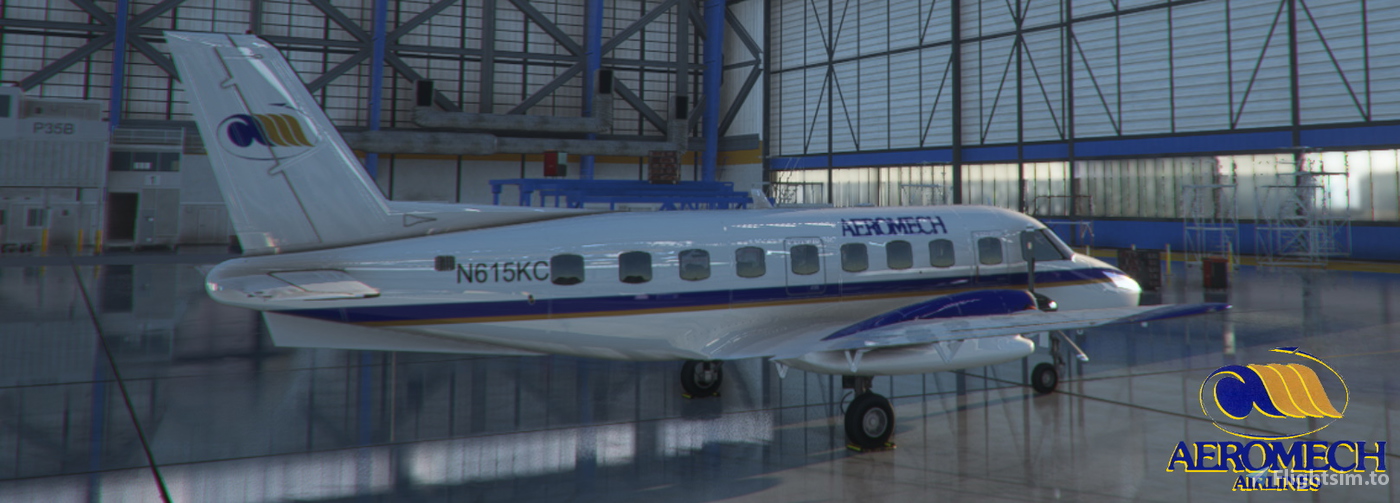 Nextgen Simulations EMB110P1 Aeromech for Microsoft Flight Simulator | MSFS