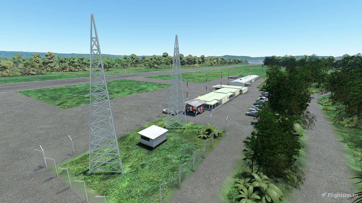 Old Rabaul Lakunai airport NGRB for Microsoft Flight Simulator | MSFS