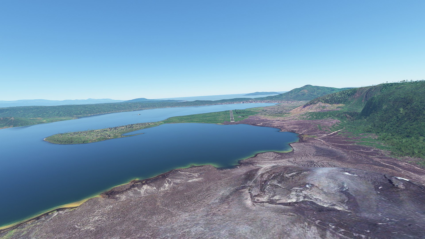 Old Rabaul Lakunai airport NGRB for Microsoft Flight Simulator | MSFS
